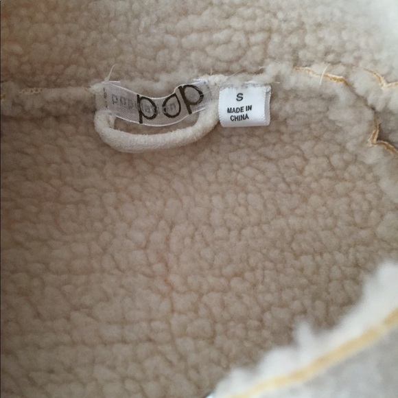 POP ICON CLOTHING | Jackets & Coats | Faux Shearling Jacket | Poshmark